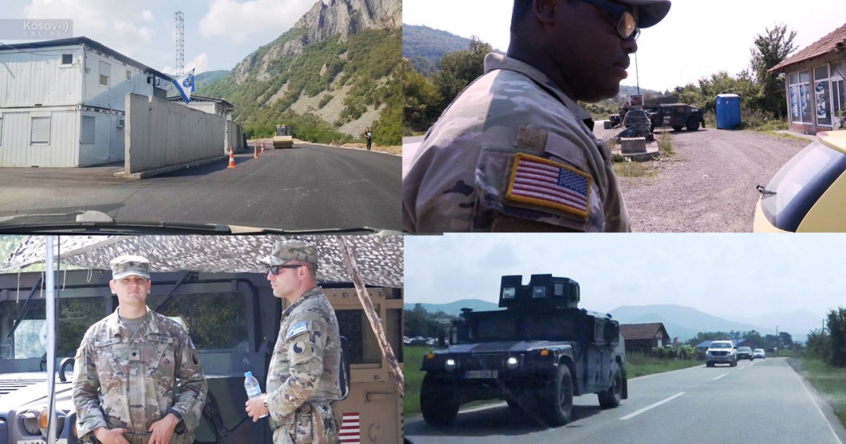 Kfor "vidljiv" na pravcu ka Jarinju, policija postavila "bedeme" i smanjila dozvoljenu brzinu ...